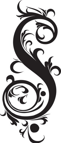 Stylish Font Letter S Vector Images (over 5,800)