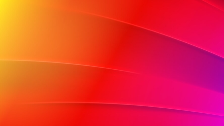 Abstract light lines on red and green background Vector Image