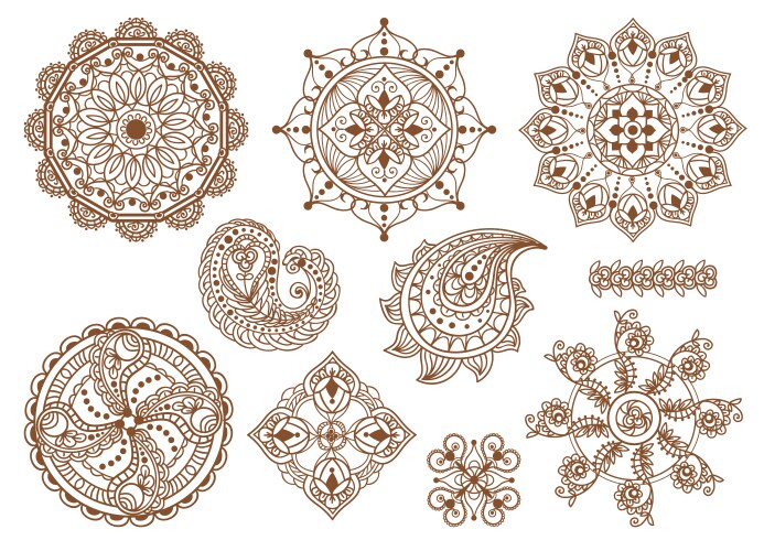 Henna Drawing Vector Images (over 37,000)
