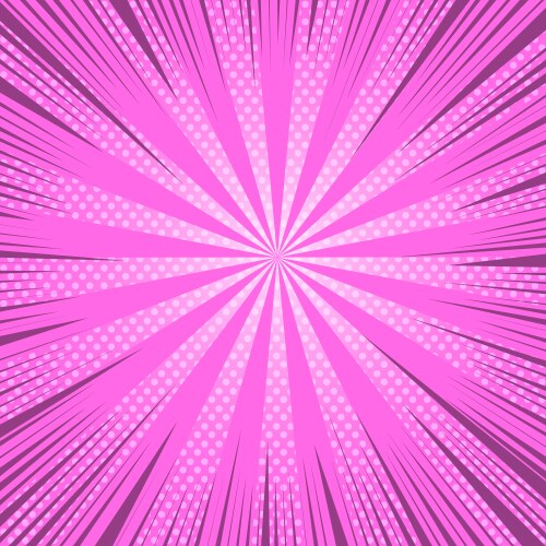 Pink Comic Burst Background Royalty Free Vector Image
