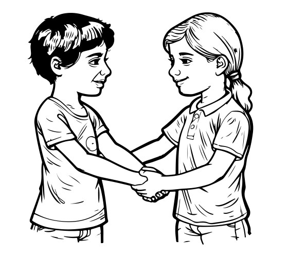 Handshake Cartoon Vector Images (over 7,500)