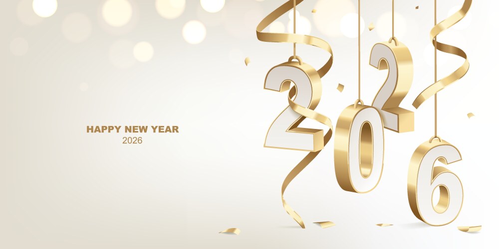 Happy chinese new year background 2026 Royalty Free Vector