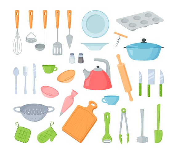 Kitchen tools Royalty Free Vector Image - VectorStock