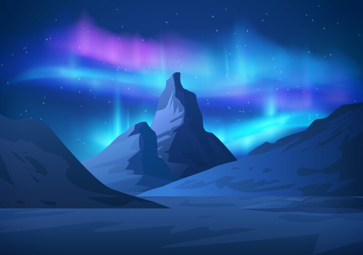 Aurora Borealis Vector Images (over 1,700)