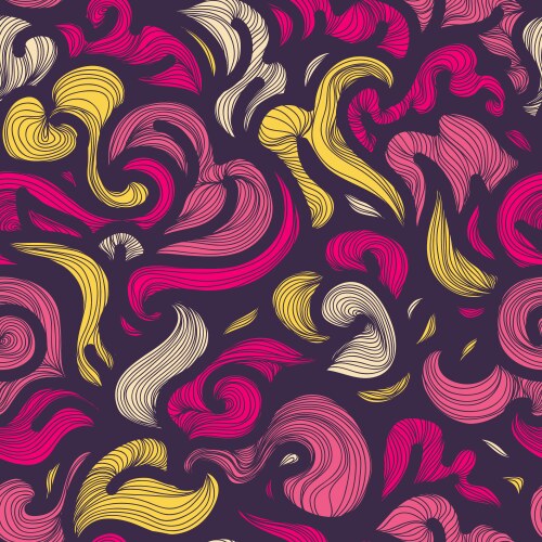 Color abstract seamless quality pattern Royalty Free Vector