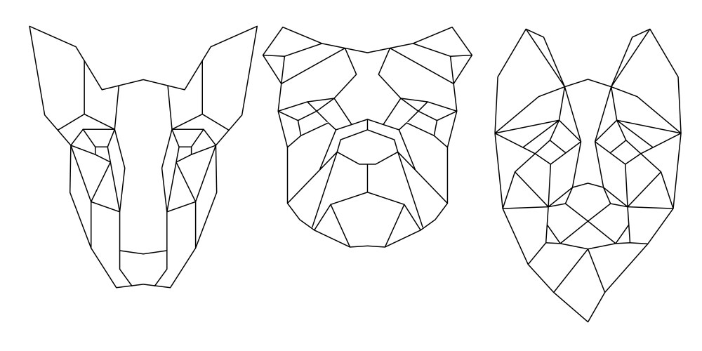 Geometric Husky Vector Images (over 220)