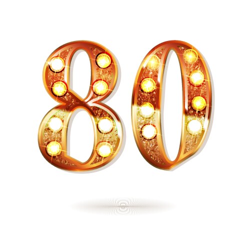 Number 80 Vector Images (over 5,600)