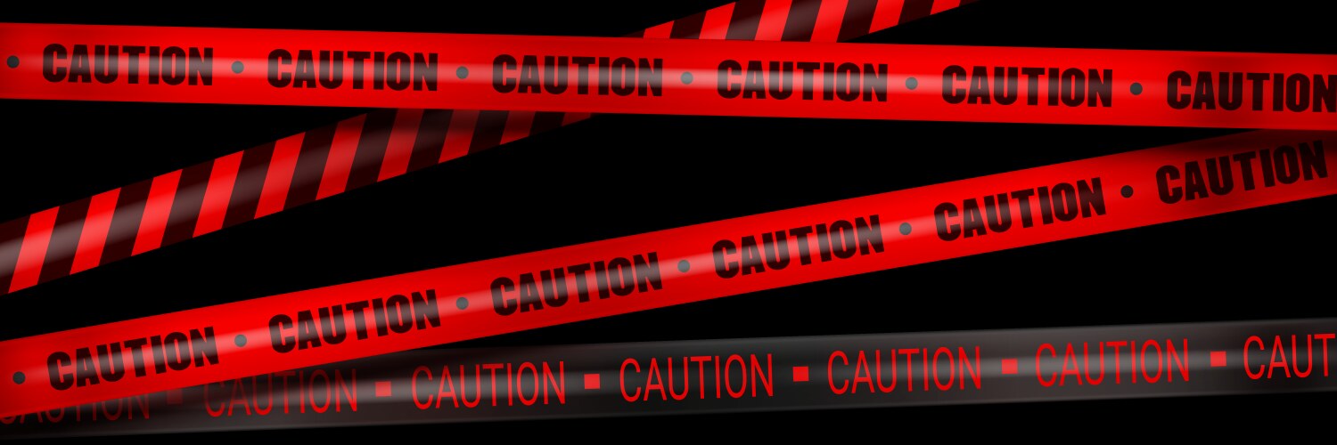 Caution Sign Red Vector Images (over 60,000)