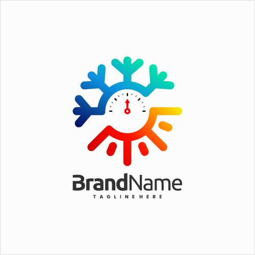 Temperature logo Vector Images & Graphics for Commercial Use | VectorStock