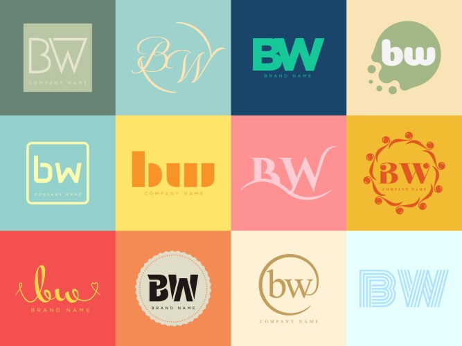 W B Letter Logo Vector Images (over 2,200)