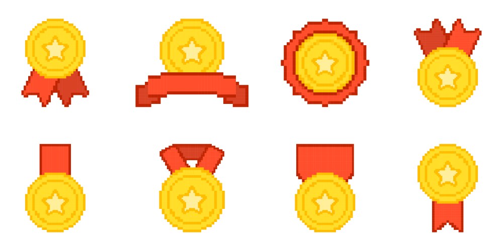 Pixel Emblem Vector Images (over 10,000)