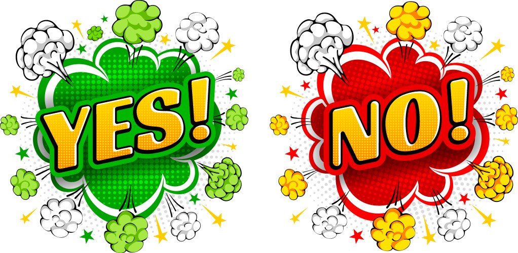Yes Cartoon Vector Images (over 7,000)