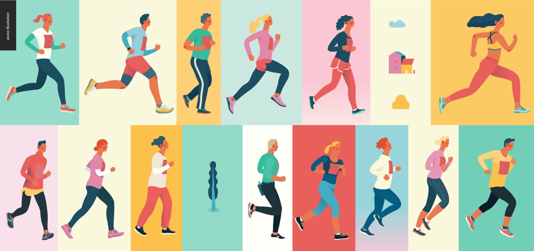 Marathon Posters Vector Images (over 3,000)