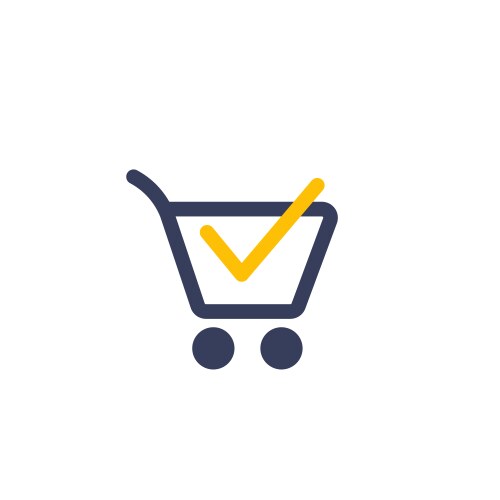 Shopping cart icon Royalty Free Vector Image - VectorStock