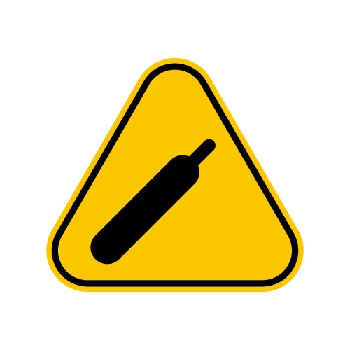 Set of hazard warning signs caution danger symbol Vector Image