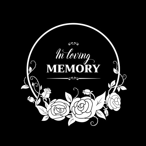 Funeral Frame Vector Images (over 2,400)