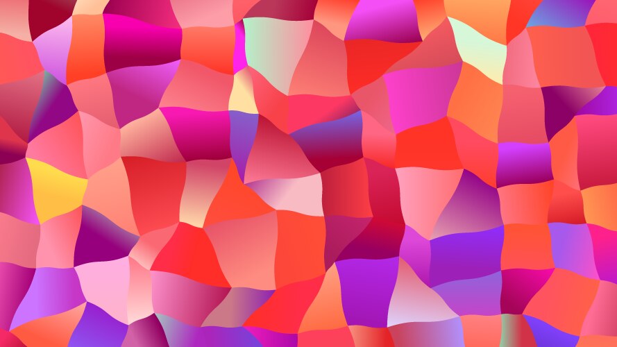 Bright colors greative low poly bg design Vector Image