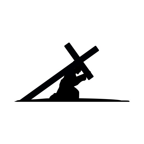Jesus Carrying Cross Vector Images (over 180)