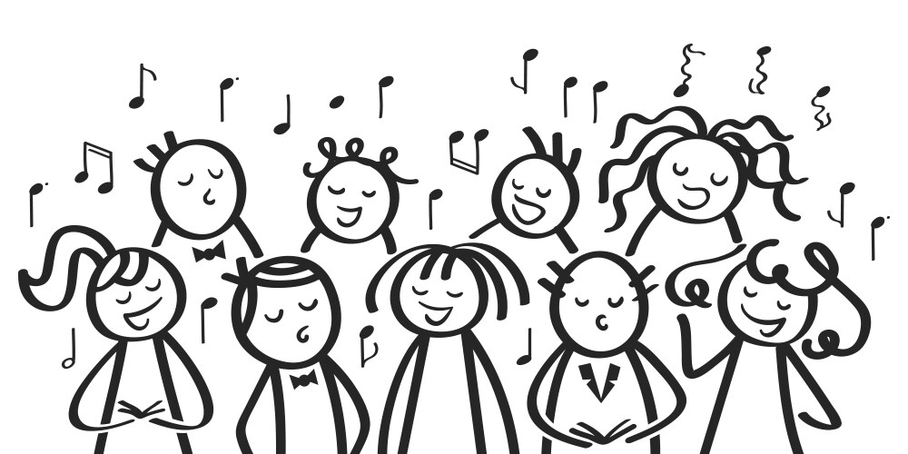 Singing Cartoon Vector Images (over 36,000)