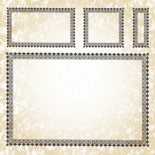 Ornate frame Royalty Free Vector Image - VectorStock