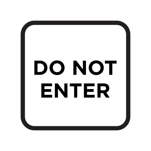 Danger do not Enter Vector Images (over 2,800)