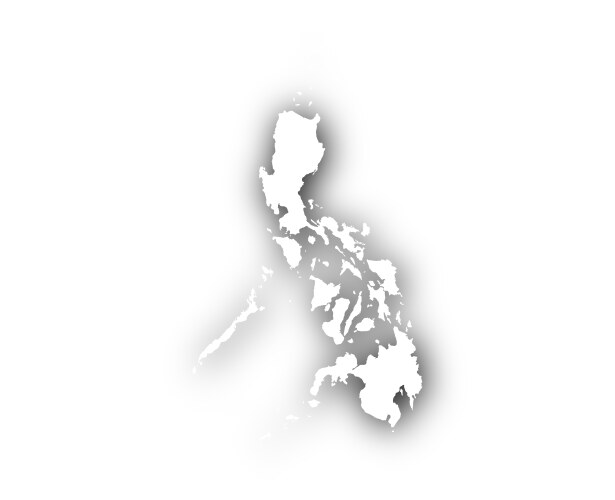 Philippines Map Black and White Vector Images (over 100)