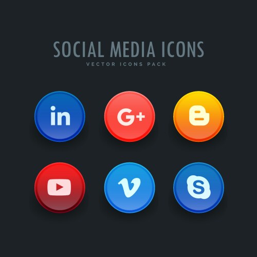 Black Linkedin Icon Vector Images (over 1,400)