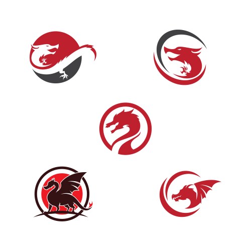 Dragon dance icon Royalty Free Vector Image - VectorStock