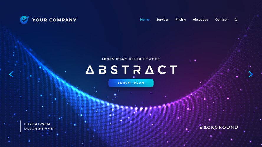 Futuristic user interface ui technology Royalty Free Vector