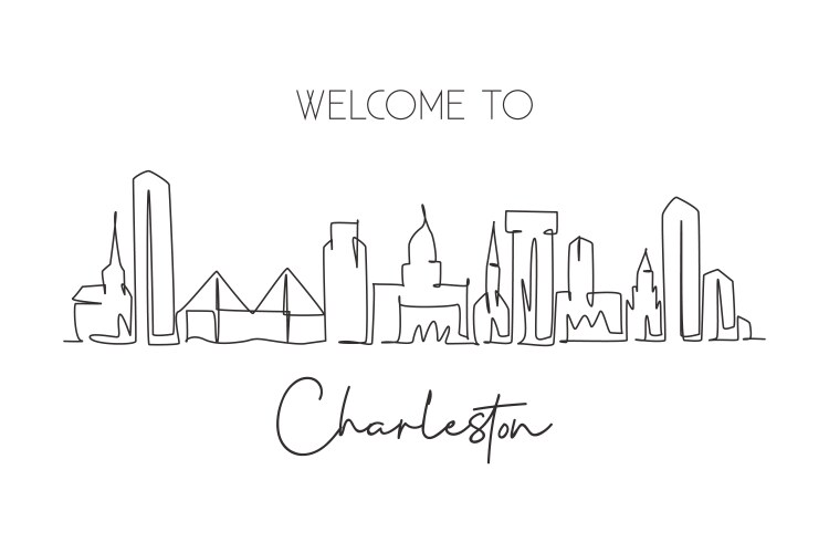 Charleston Skyline Vector Images (over 130)
