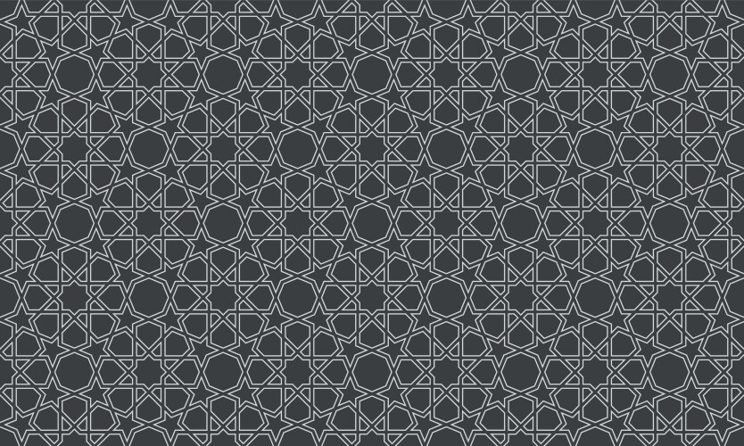 Arabian wallpaper pattern Royalty Free Vector Image