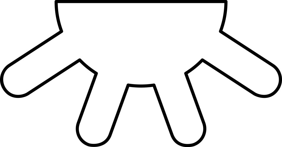 Shrimp prawn tiger food contour outline line icon Vector Image Shrimp prawn tiger food contour outline line icon Vector Image