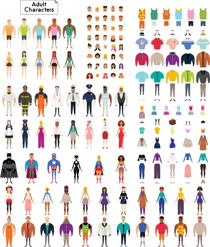 Character Vector Images (over 4 million)