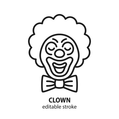 Clown Outline Vector Images (over 6,100)