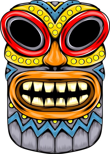 Tiki Hawaii Mask Vector Images (over 3,800)