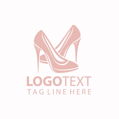 Stiletto heels logo Royalty Free Vector Image - VectorStock
