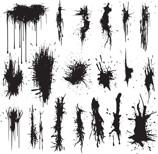 Grunge texture svg clip art design Royalty Free Vector Image