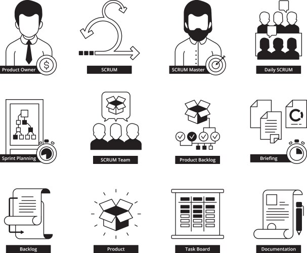 Scrum Sprint Diagram Vector Images (over 290)