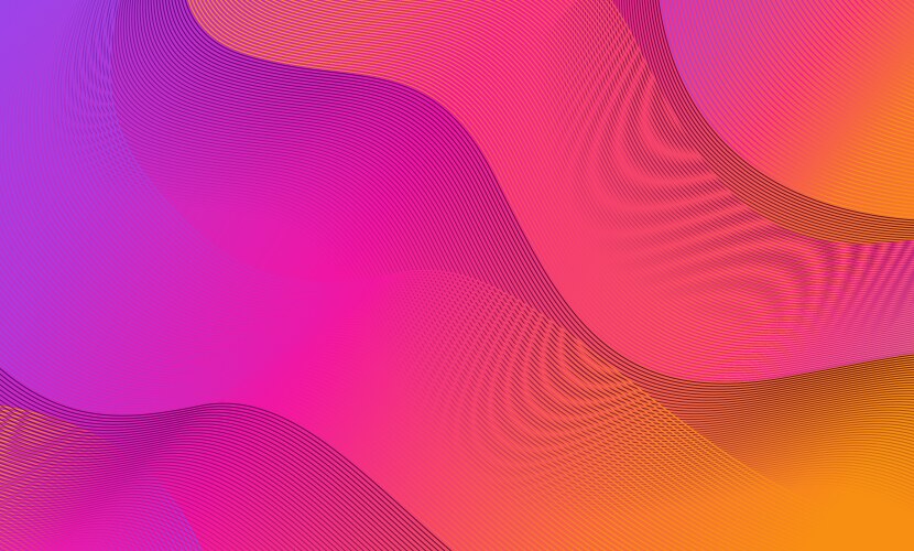 Gradient abstract wave background Royalty Free Vector Image