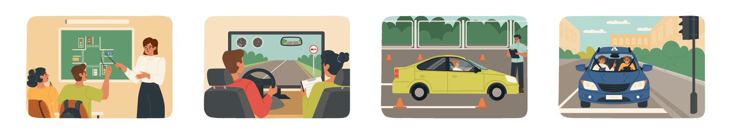 Driving Vector Images (over 370,000)