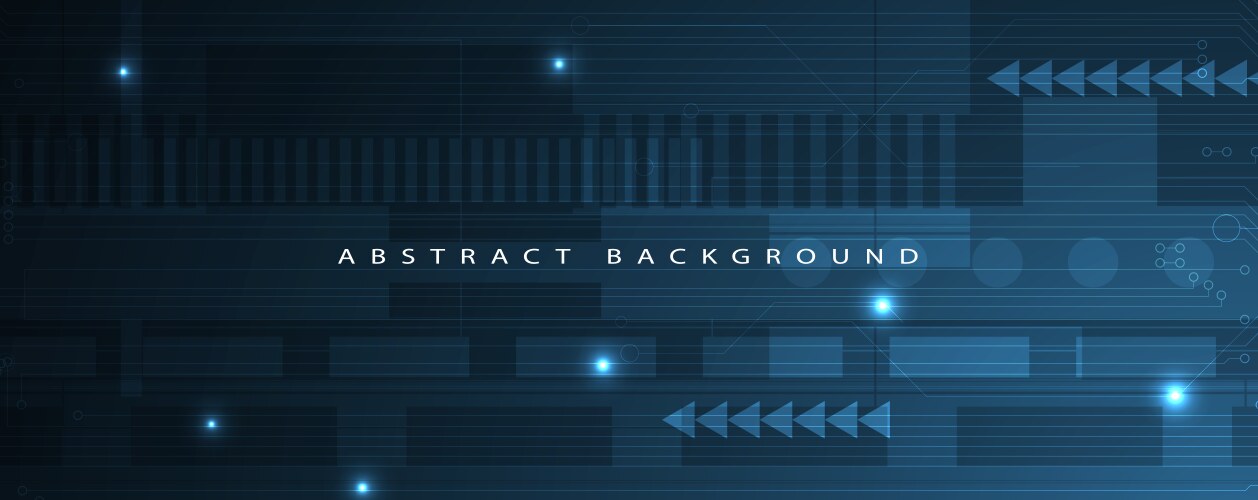 Abstract computer technology background network Vector Image