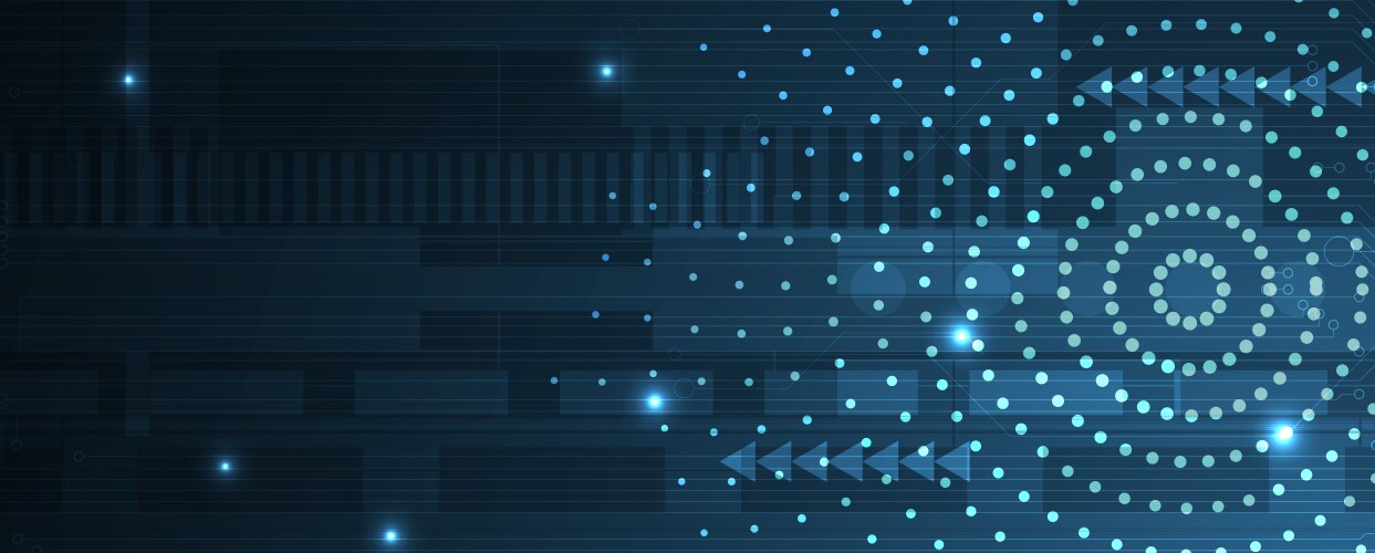 Abstract computer technology background network Vector Image