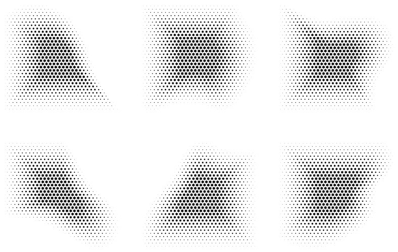 Halftone star pattern reprographic technique Vector Image Halftone star pattern reprographic technique Vector Image