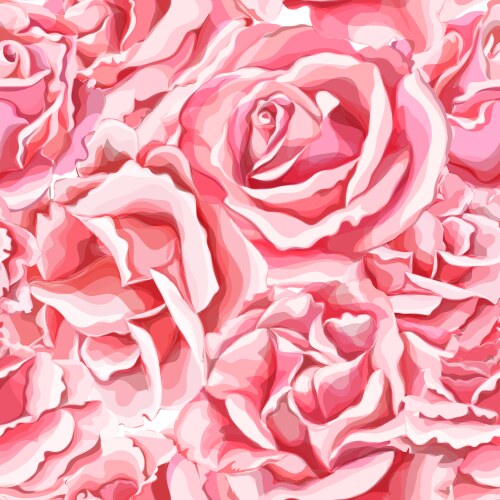 Hand drawn closed rose blossoms set Royalty Free Vector