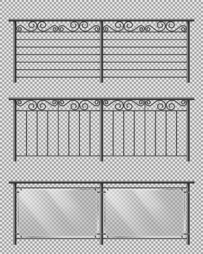 Balcony Railing Steel Vector Images (over 310)