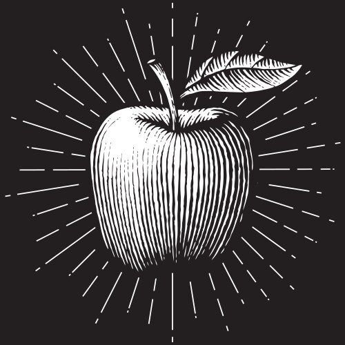 Apple Engraving Vector Images (over 2,900)
