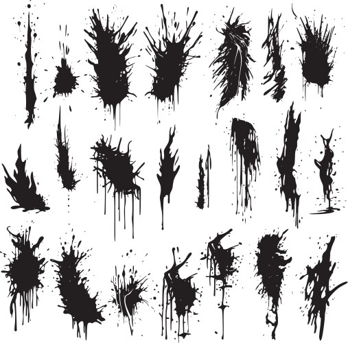 Grunge texture svg clip art design Royalty Free Vector Image