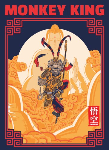 Sun Wukong Vector Images (60)