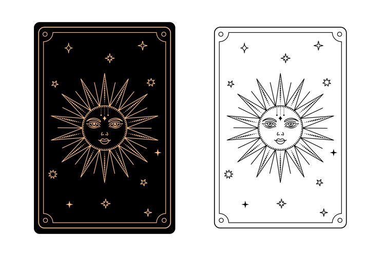 Major Arcana Tarot Vector Images (over 400)