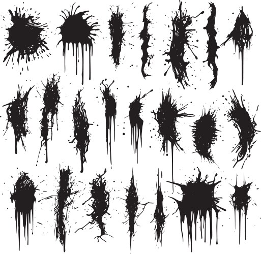 Grunge texture svg clip art design Royalty Free Vector Image